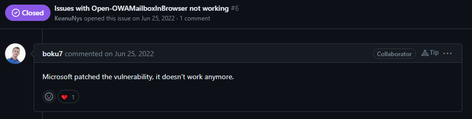 Converting Tokens to Session Cookies for Outlook Web Application