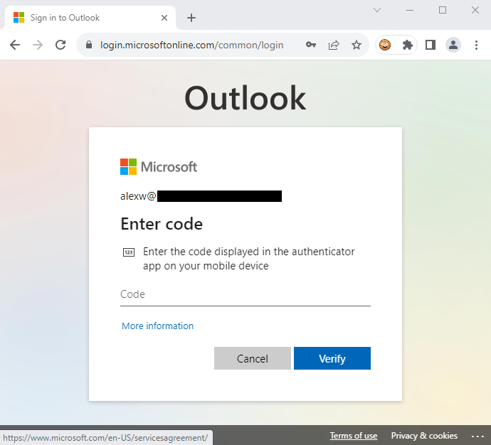 Converting Tokens to Session Cookies for Outlook Web Application